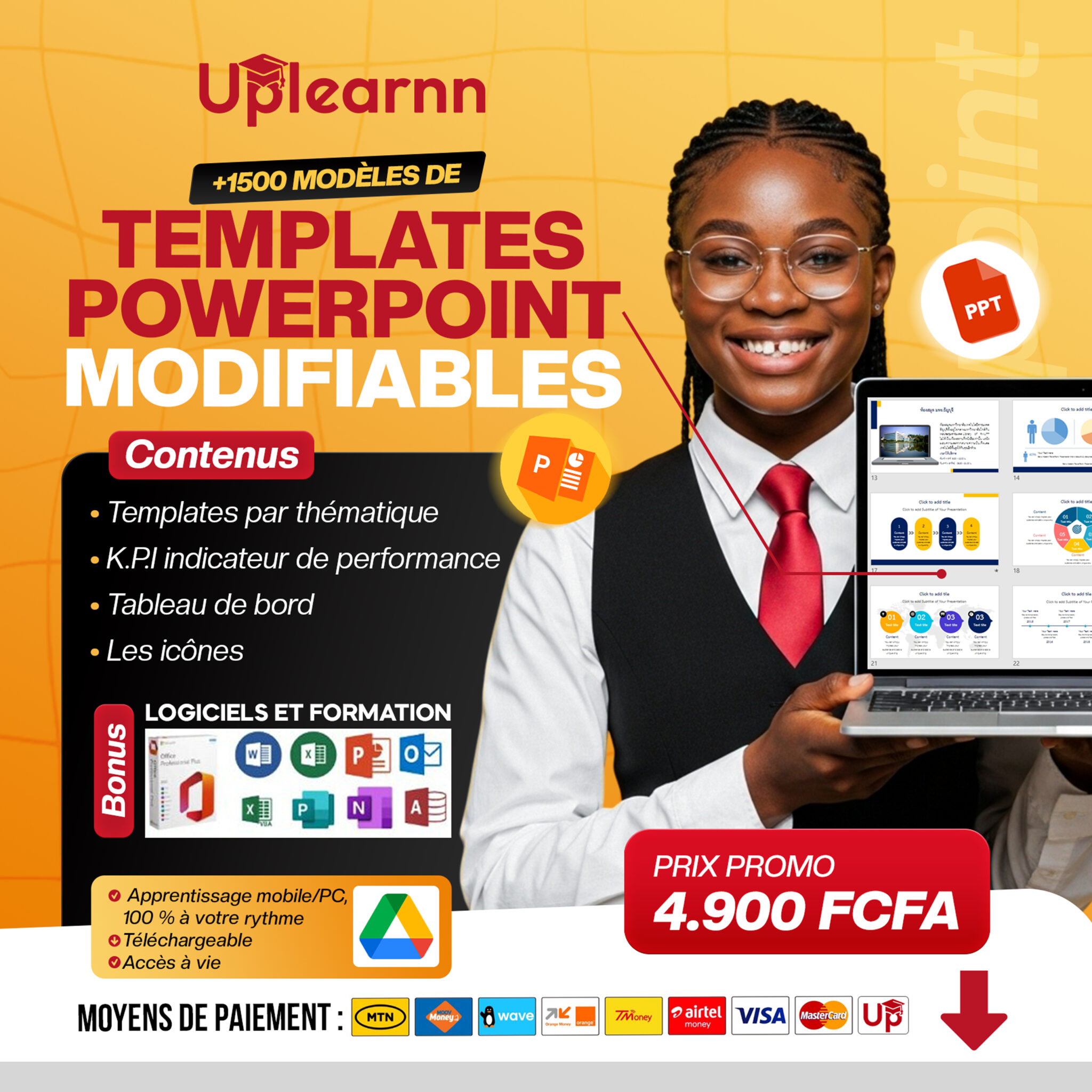 Pack Sage 100 i7 V8 + Formations Complètes | Uplearnn